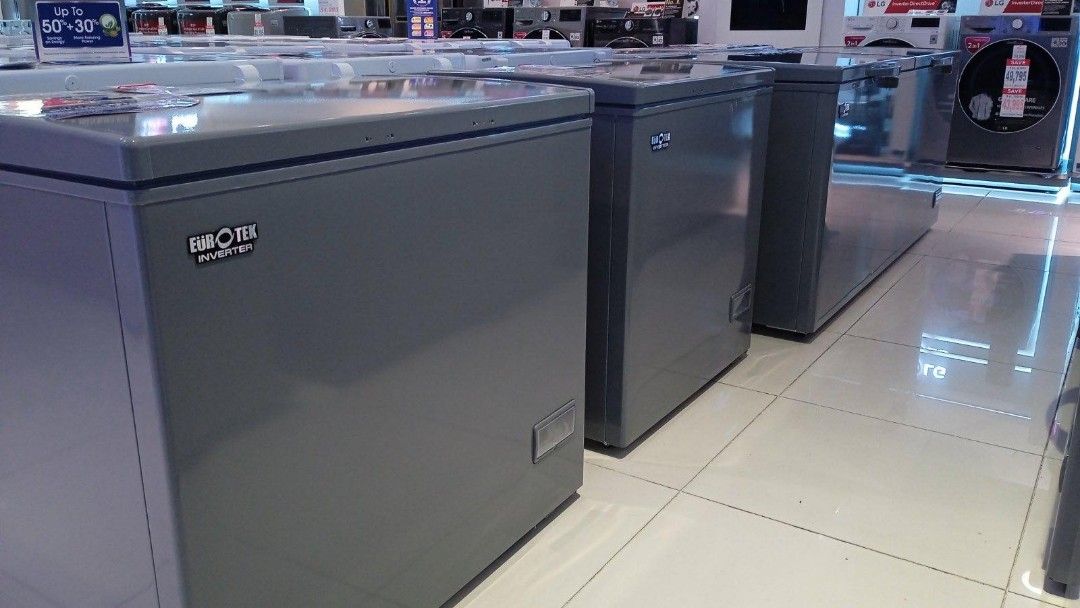 EUROTEK INVERTER CHEST FREEZER, TV & Home Appliances, Kitchen ...