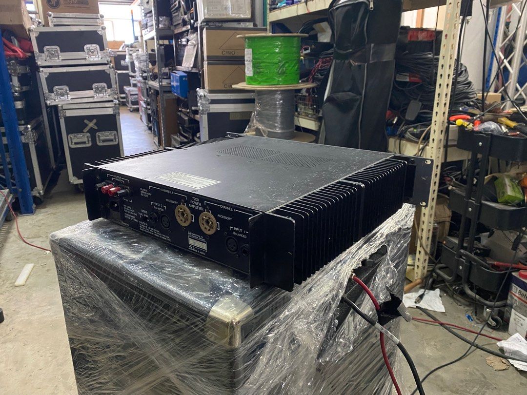 EV 7200 Stereo Power Amplifier, Audio, Soundbars, Speakers & Amplifiers ...