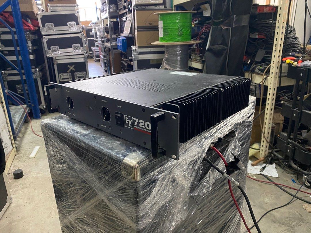 EV 7200 Stereo Power Amplifier, Audio, Soundbars, Speakers & Amplifiers ...