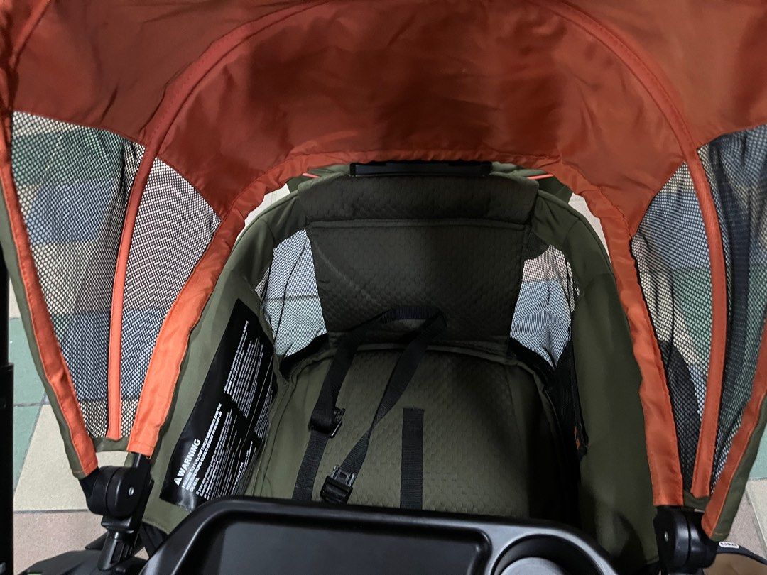 EvenFlo Pivot Xplore All-Terrain Stroller Wagon with second stroller ...