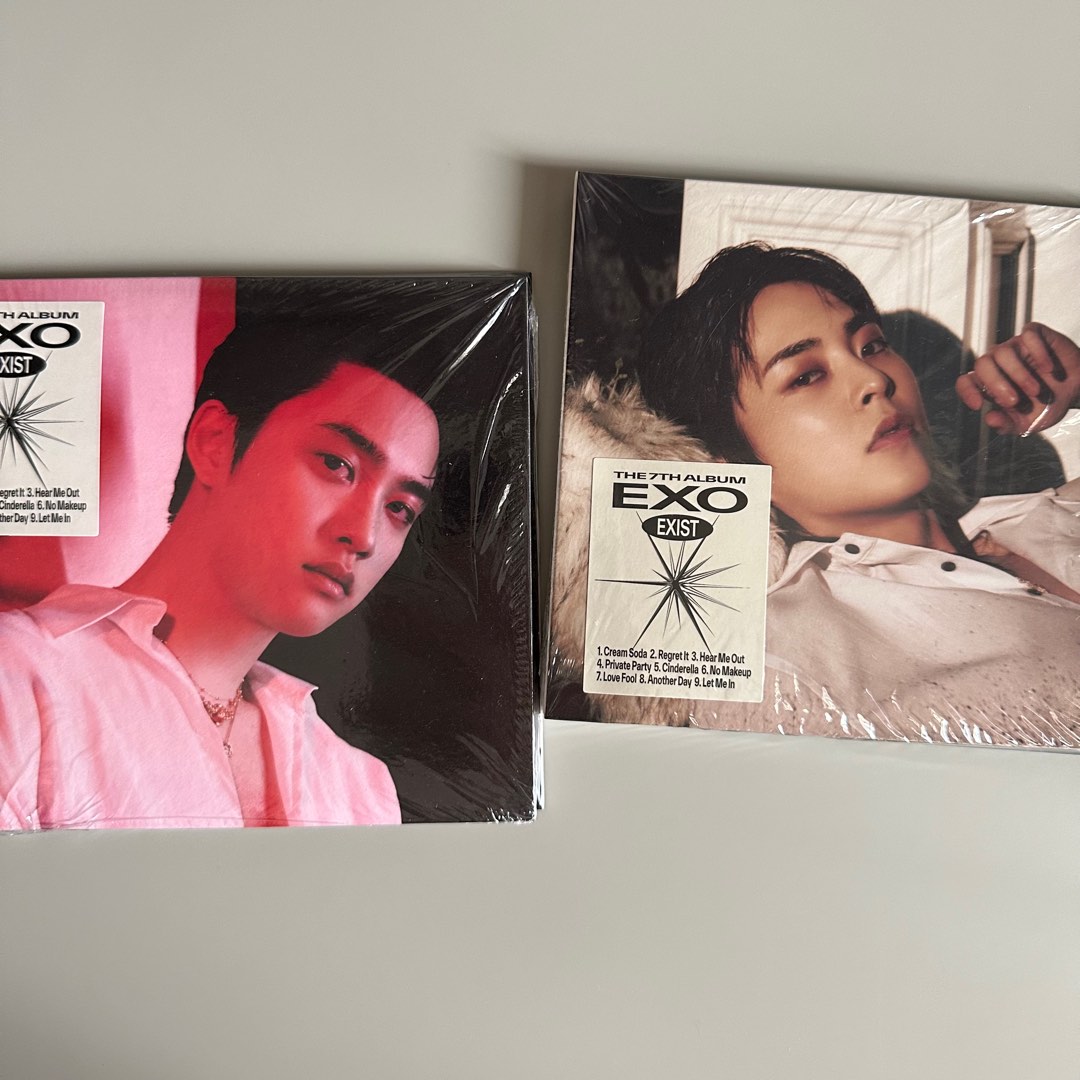 EXO Exist專輯 一套digipack ver / D.O.封面 / xiumin封面, 興趣及遊戲, 收藏品及紀念品, 韓流 ...