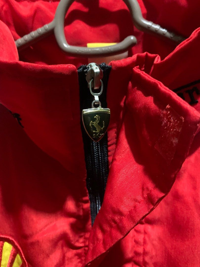 Vintage Ferrari Jacket, Men's Fashion, Coats, Jackets and Outerwear on ...