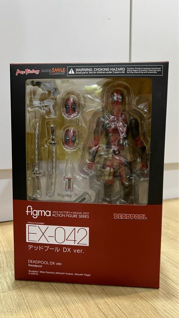 Figma Deadpool Ex-042 (import), Hobbies & Toys, Toys & Games on Carousell