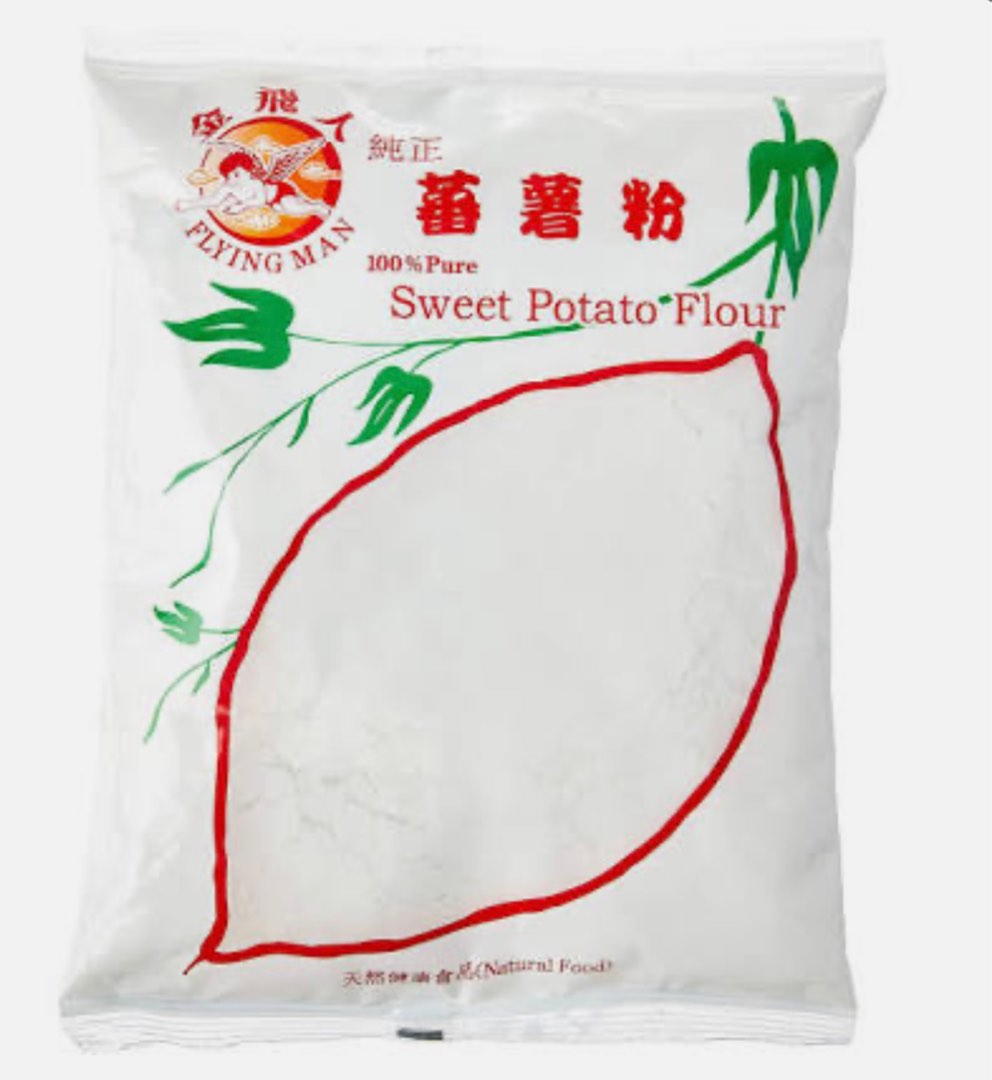 Flying Man Sweet Potato Flour, Food & Drinks, Homemade Bakes on Carousell