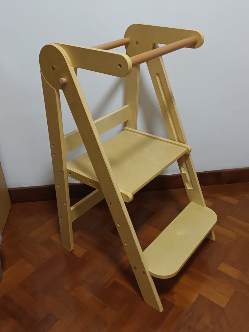 Foldable Learning Tower, Babies & Kids, Baby Nursery & Kids Furniture ...