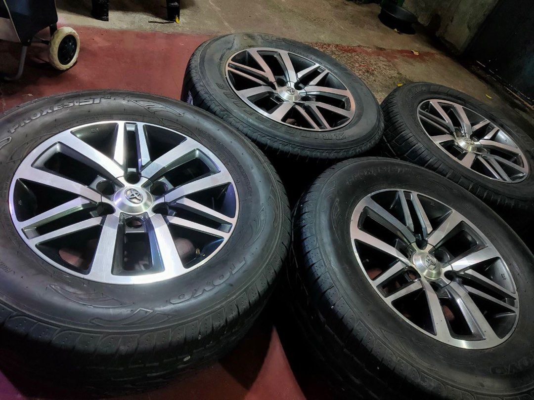 Fortuner/Hi-lux V-variant 18" Mags (With Toyo & Bridgestone dueller ...
