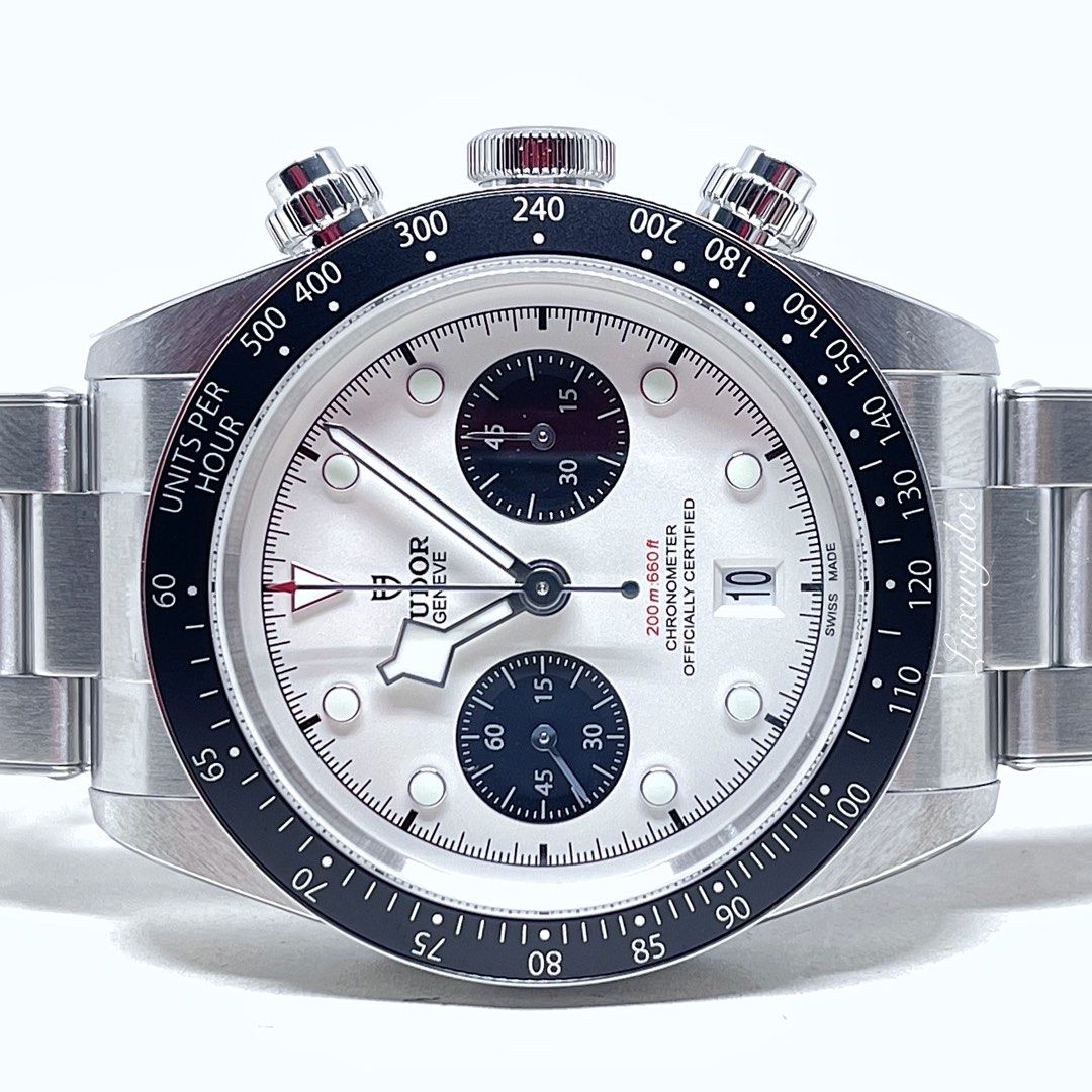 FS.BNIB TUDOR BLACK BAY PANDA AUTOMATIC CHRONOGRAPH BRACELET 41MM WATCH ...