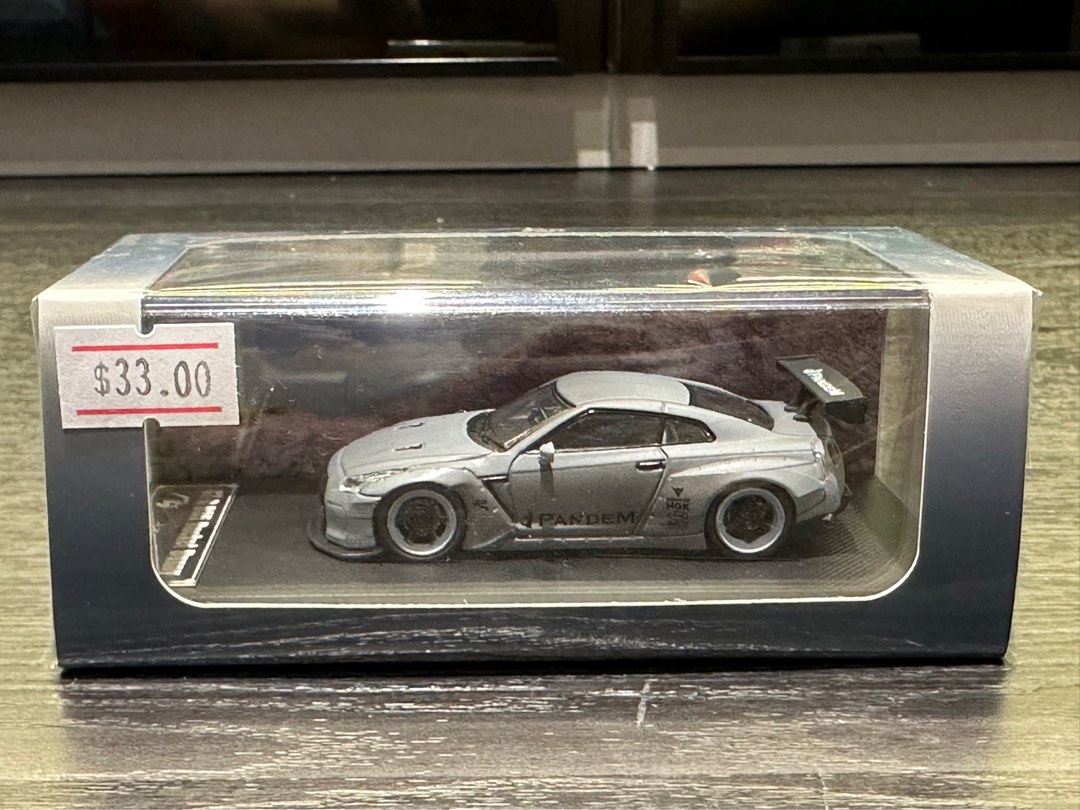 Fuji 1/64 Pandem R35 GTR Rocket Bunny Matt Grey, Hobbies & Toys, Toys ...