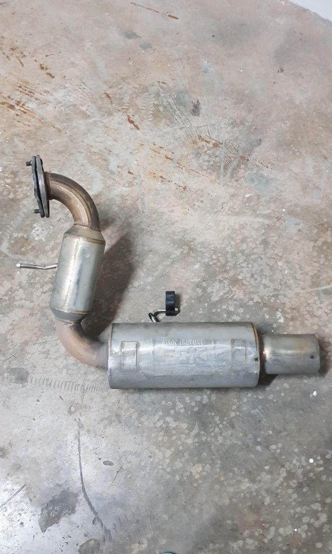 Fujitsubo exhaust for Mitsubishi Lancer Ex, Car Accessories ...