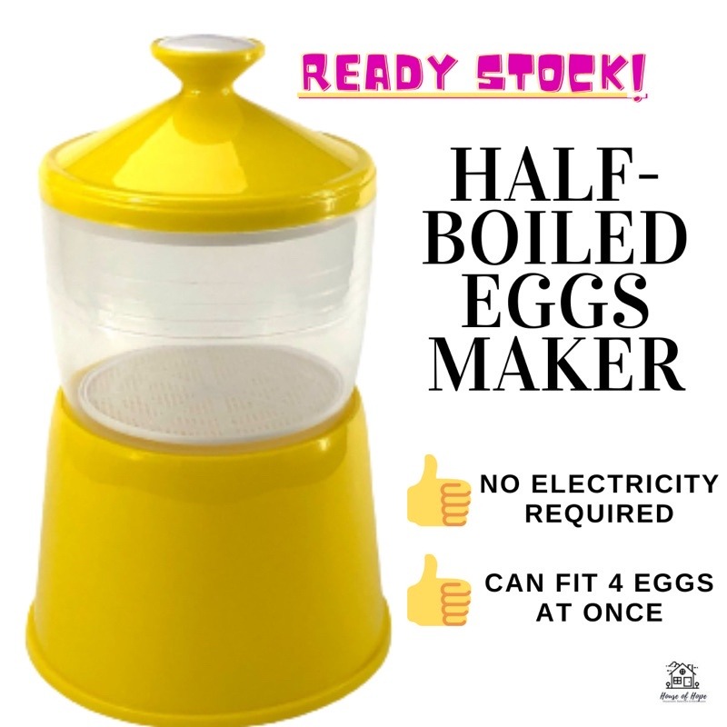 Full Size For 4 Half Boiled Eggs Egg Boiler Half Boiled Egg Container No Electricity Perfect