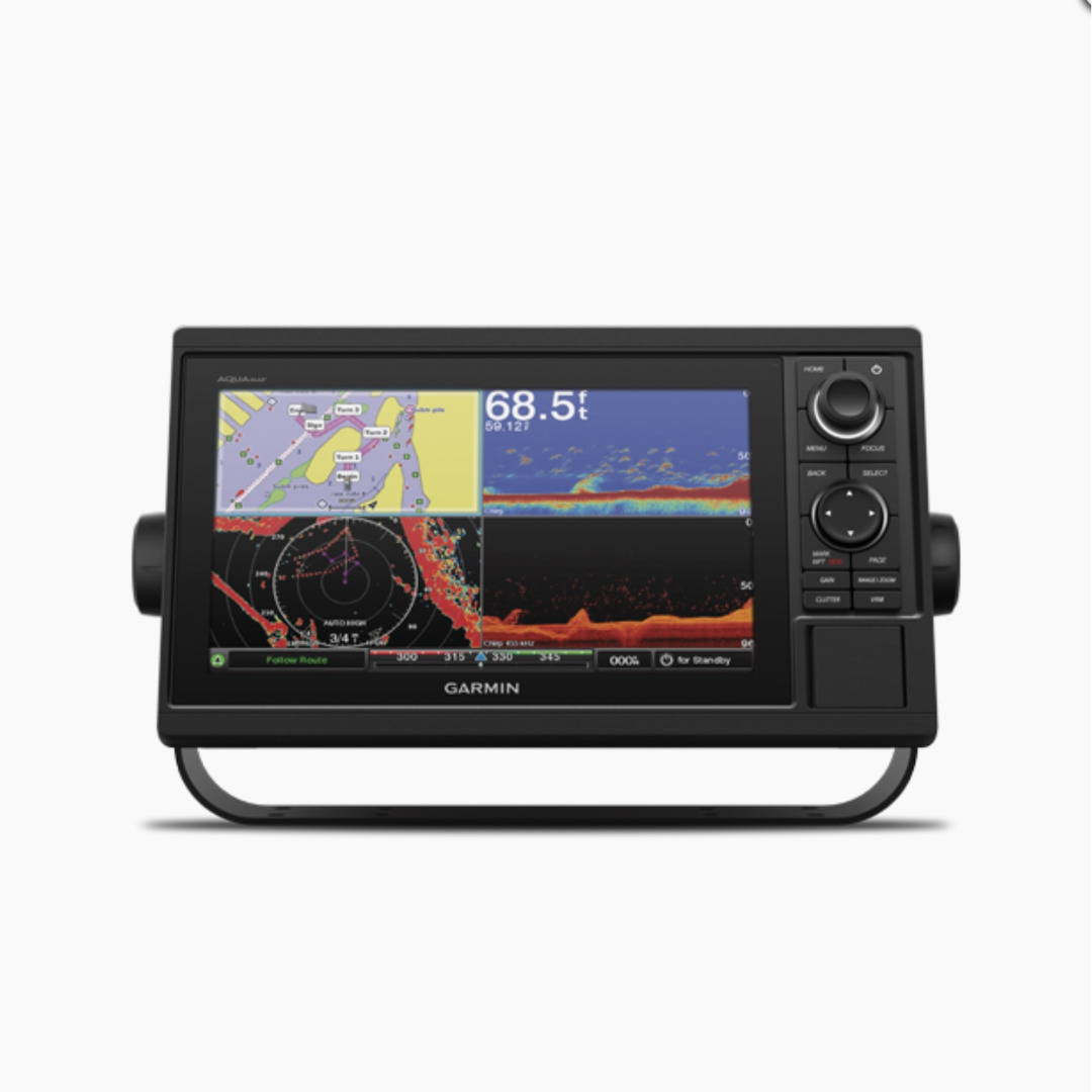 Garmin, AQUAMAP 1022xs (APAC) Marine GPS Chartplotter & Sonar Combo ...