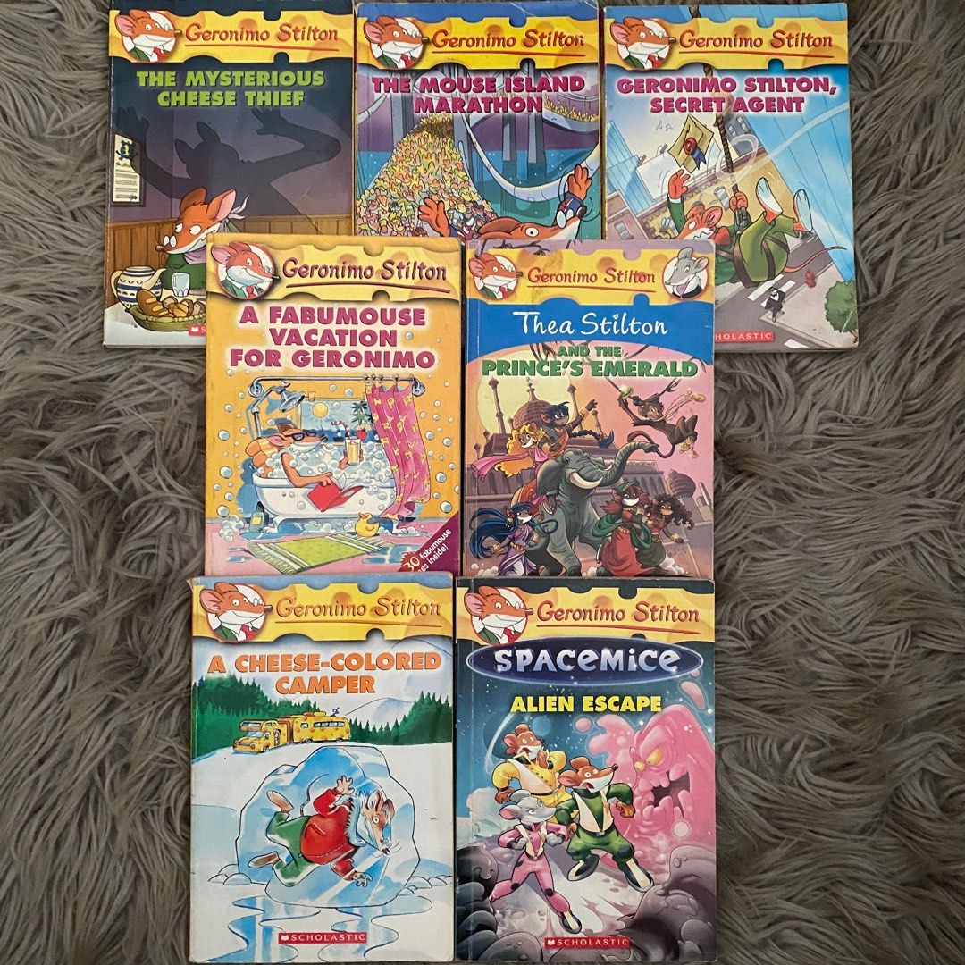 Geronimo Stilton Book Children primary school secondary toddler comics ...