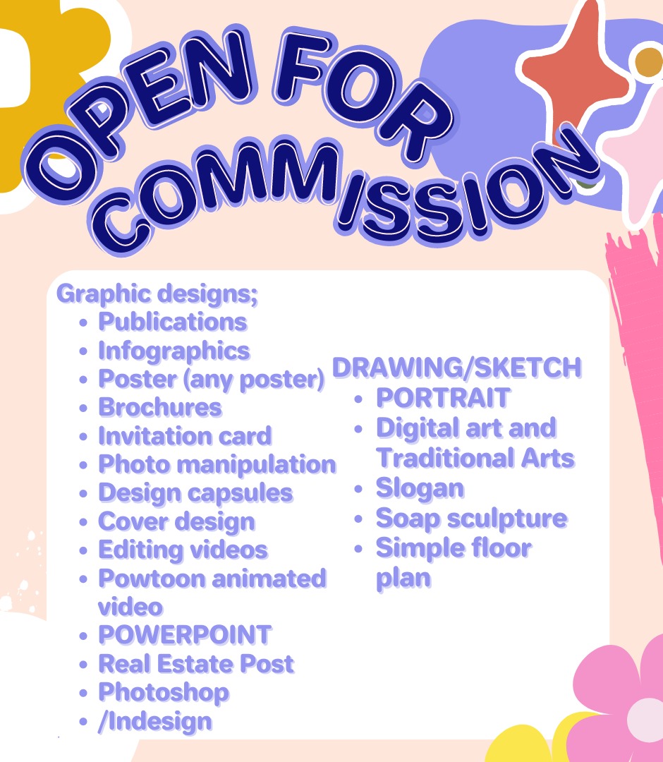 Graphic design - academic - commissions on Carousell