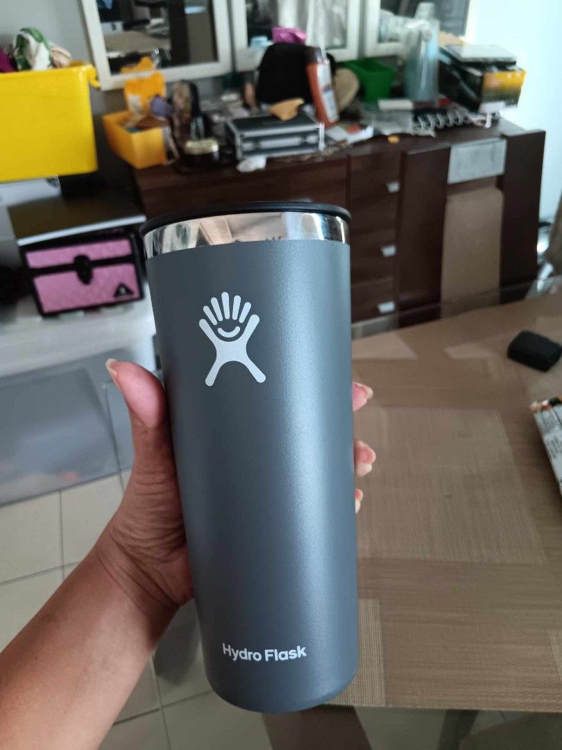 Gray hydroflask tumbler for hot and cold on Carousell
