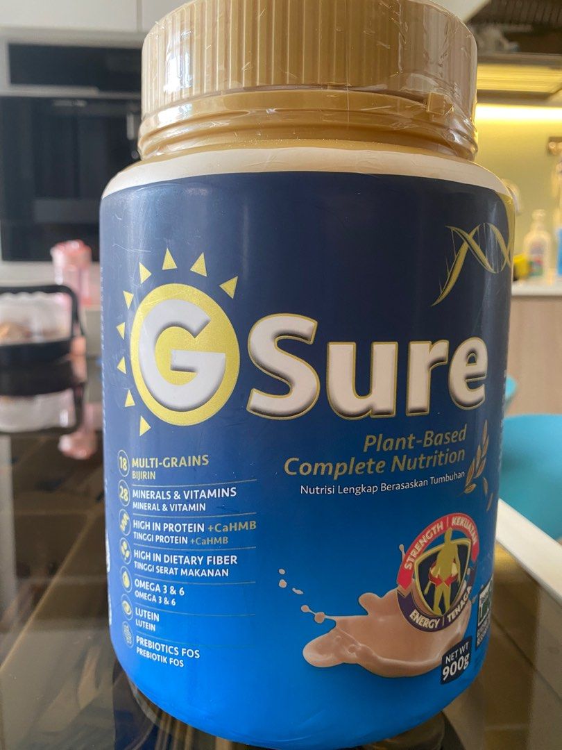 GSure - Plant-Based Complete Nutrition Beverage, Health & Nutrition ...