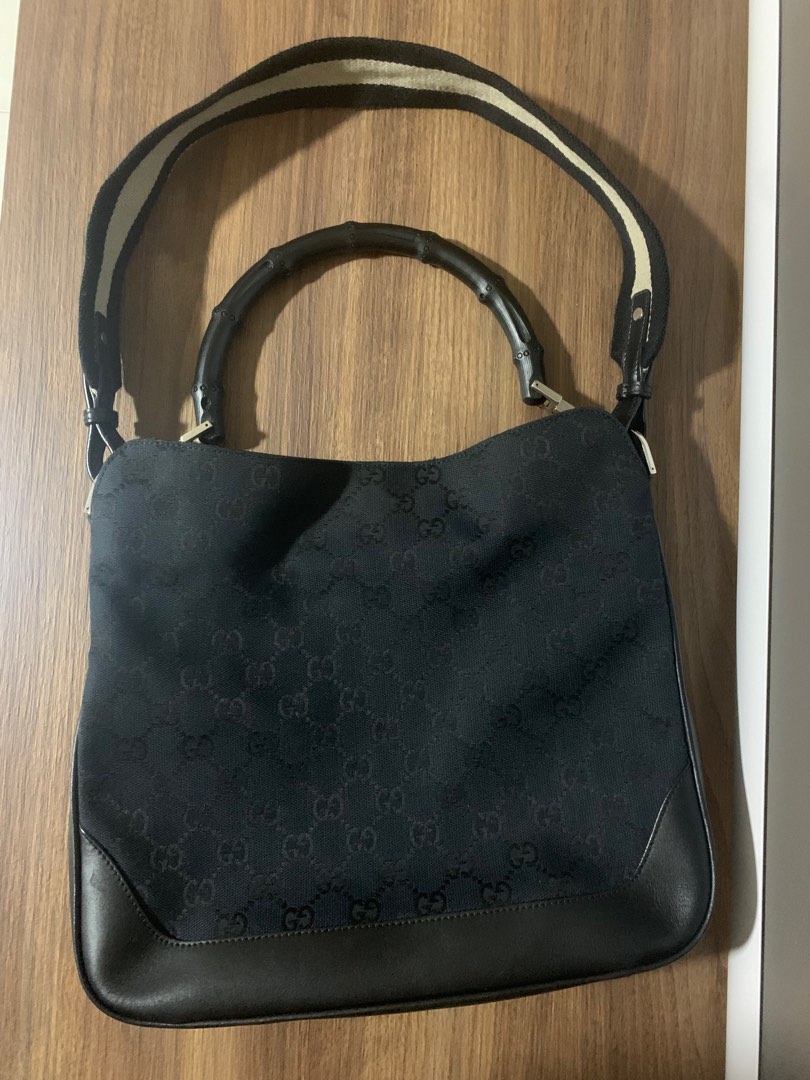 Gucci 2 handles shoulder bag, Luxury, Bags & Wallets on Carousell