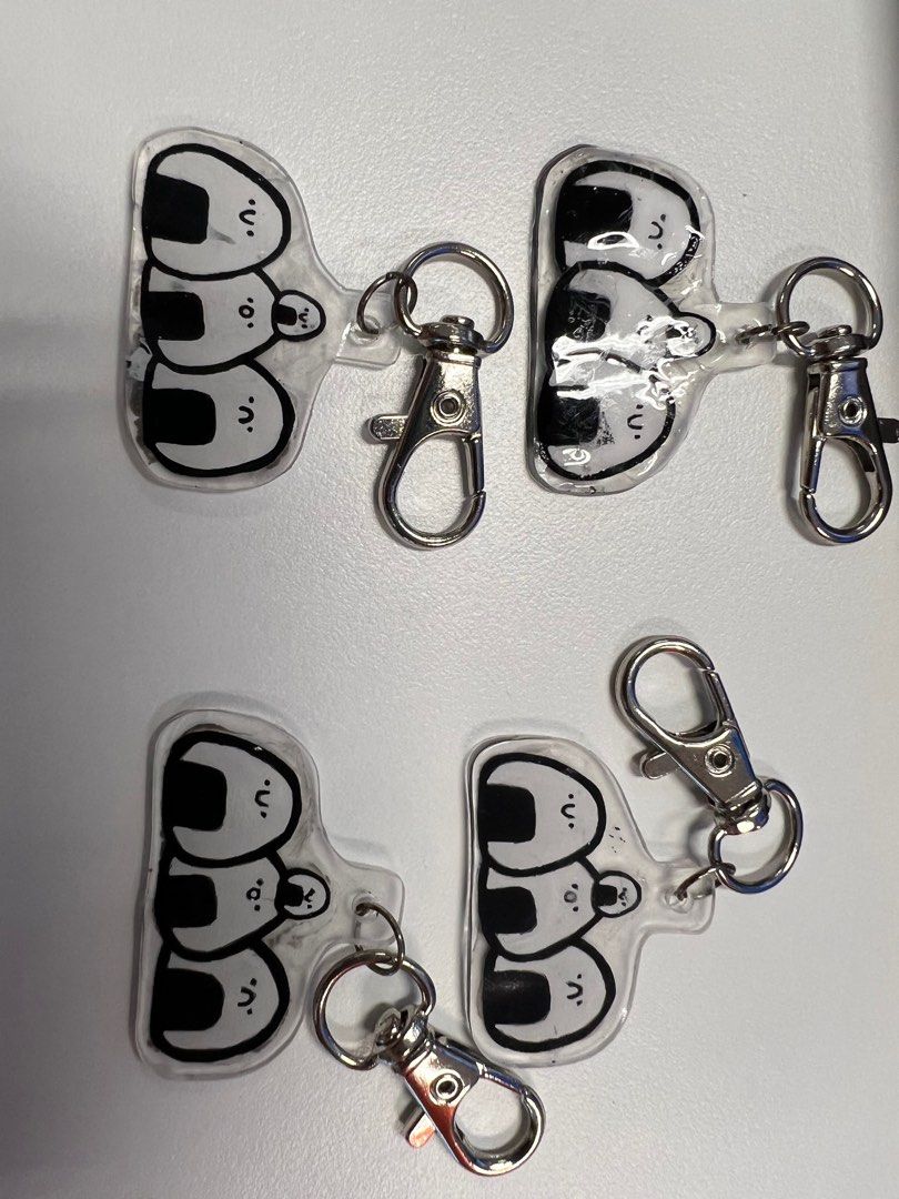 Handmade acrylic keychain - Japanese rice all onigiri cute cartoon ...