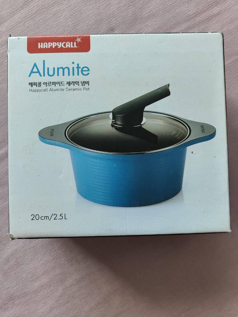 Happycall Alumite ceramic pot 20cm, Furniture & Home Living ...