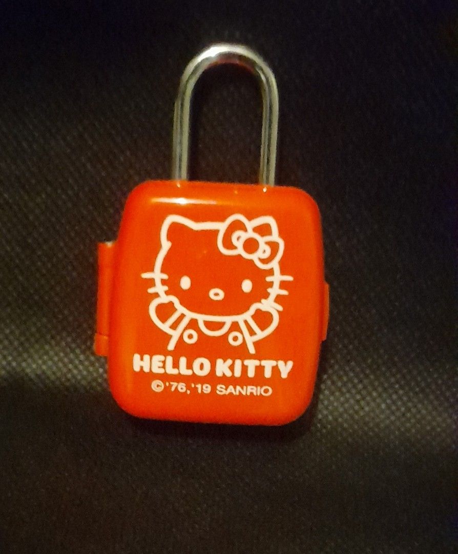 Hello Kitty Combination Lock on Carousell