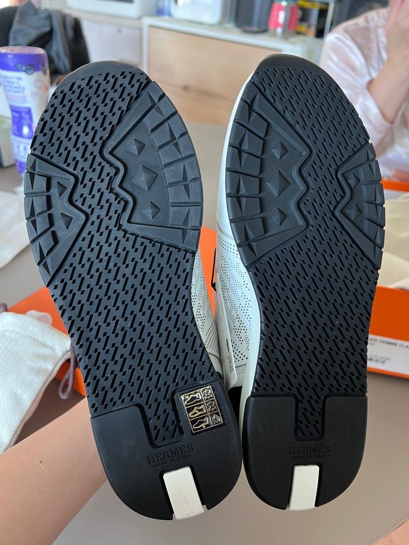 Hermes Femme C-addict sneaker 38, 女裝, 鞋, 波鞋 - Carousell