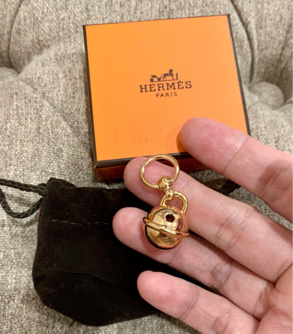 Hermes Grelot Bell Twilly Ring New, Luxury, Accessories on Carousell