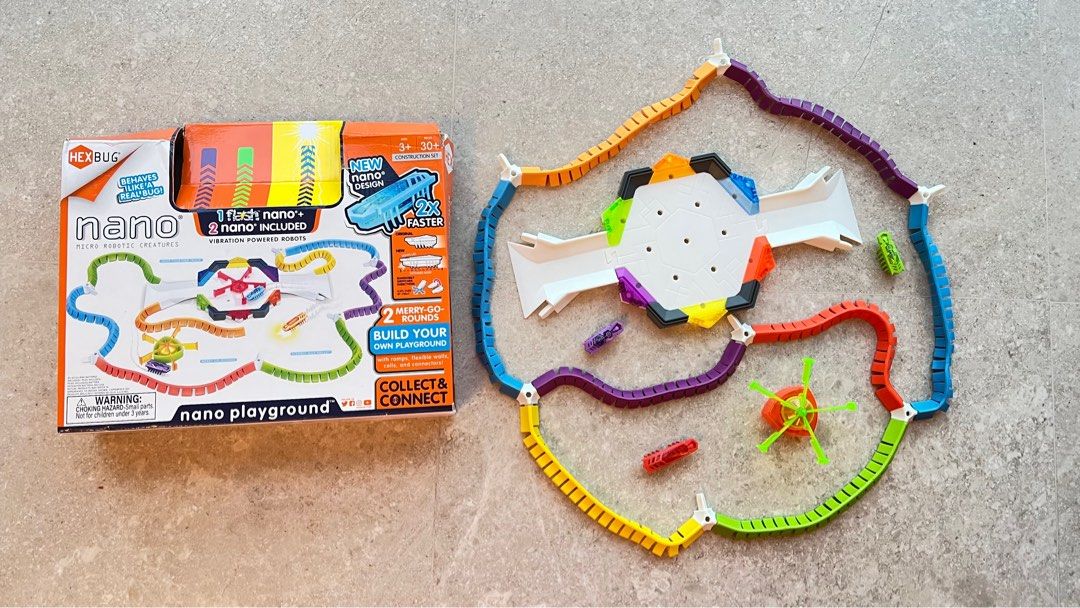 Hexbug Nano Playground, Nanobugs, nano bugs, micro robotic creatures ...