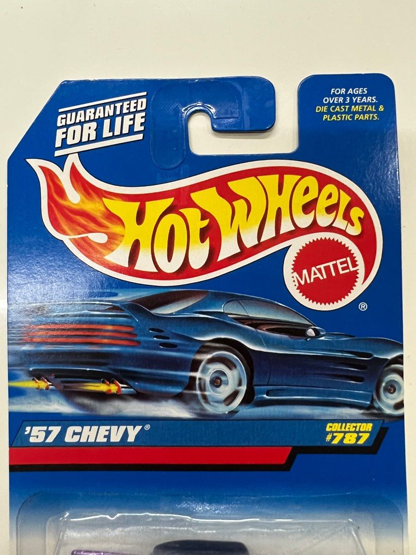 Hotwheels Collector #787 ‘57 Chevy (Purple), Hobbies & Toys, Toys ...