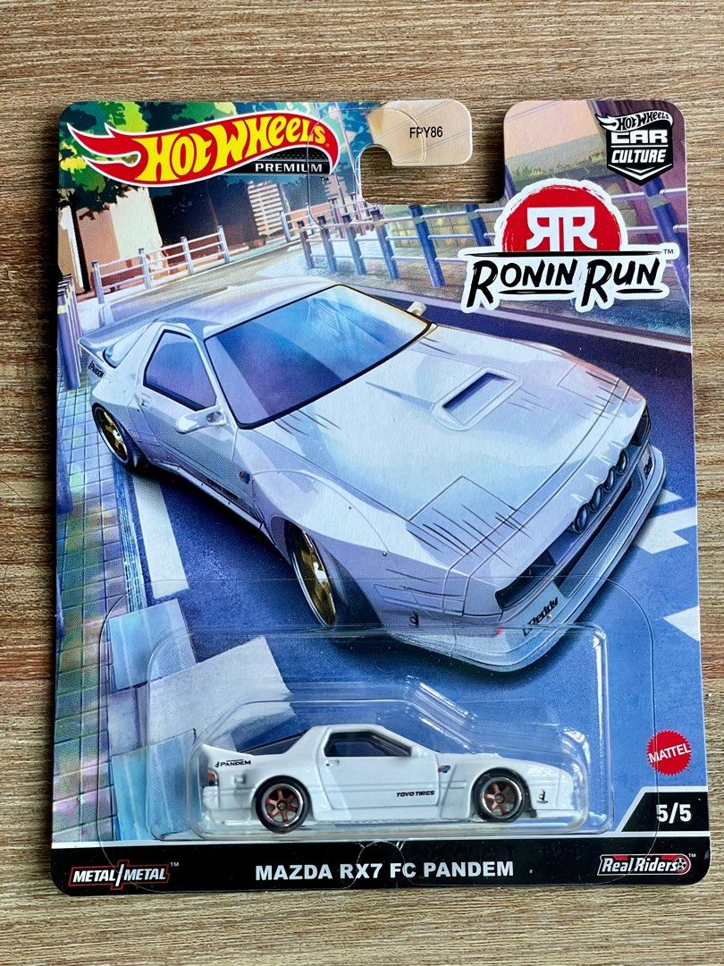 Hotwheels Premium Mazda RX7 FC Pandem Ronin Run, Hobbies & Toys, Toys ...