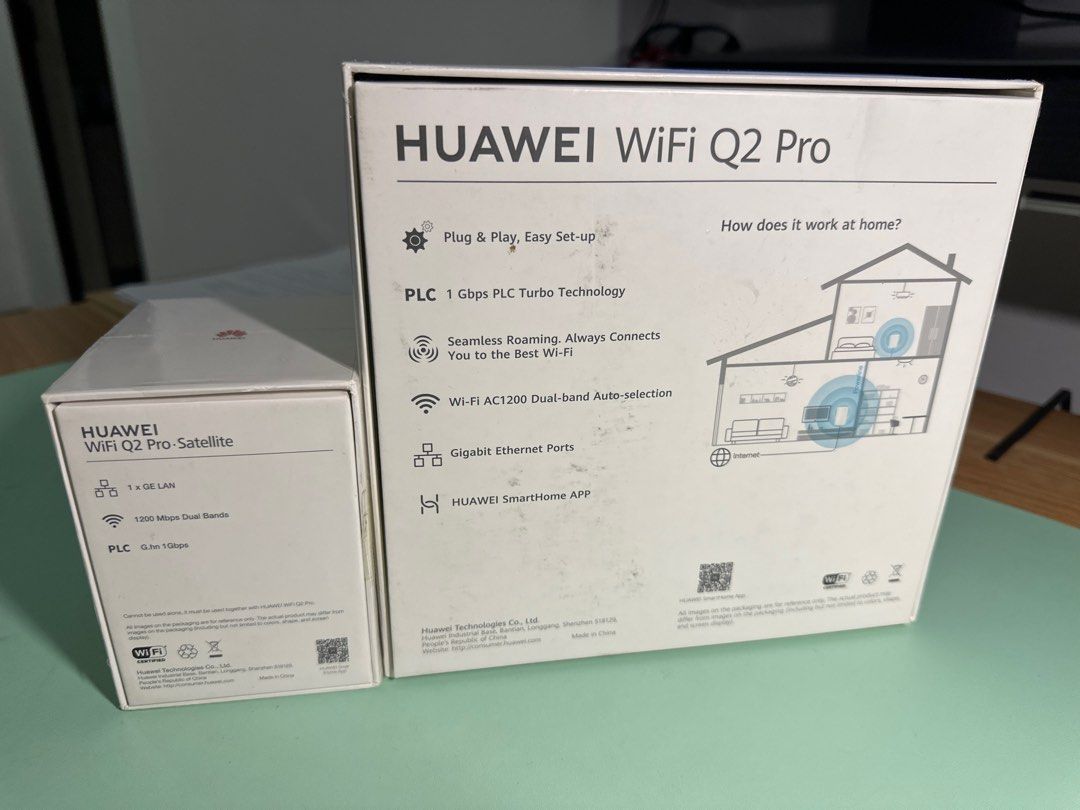 Huawei Mesh Wifi Powerline Q2 Pro Tri-set, Computers & Tech, Parts ...