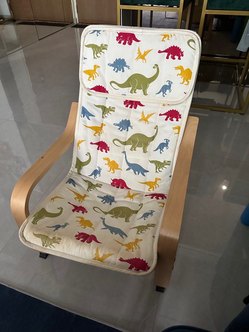 IKEA Armchair poang, Babies & Kids, Baby Nursery & Kids Furniture, Kids ...