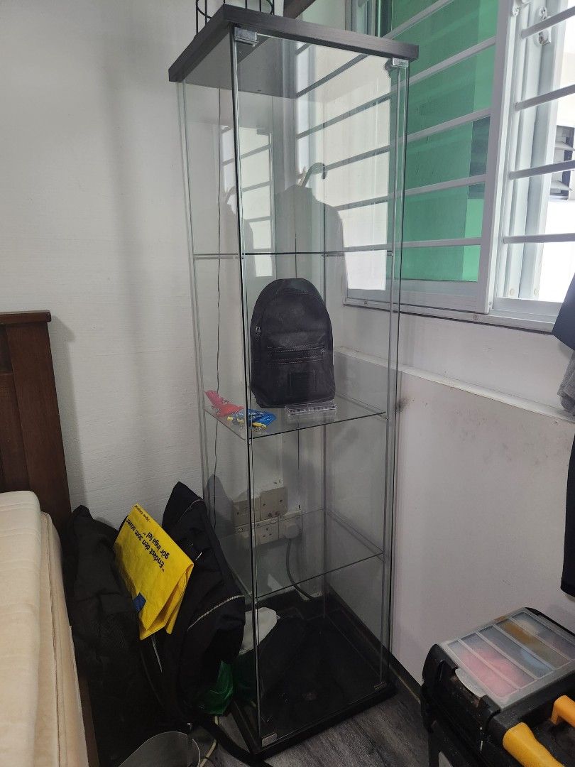 Ikea Display Glass storage, Furniture & Home Living, Home Decor, Other ...