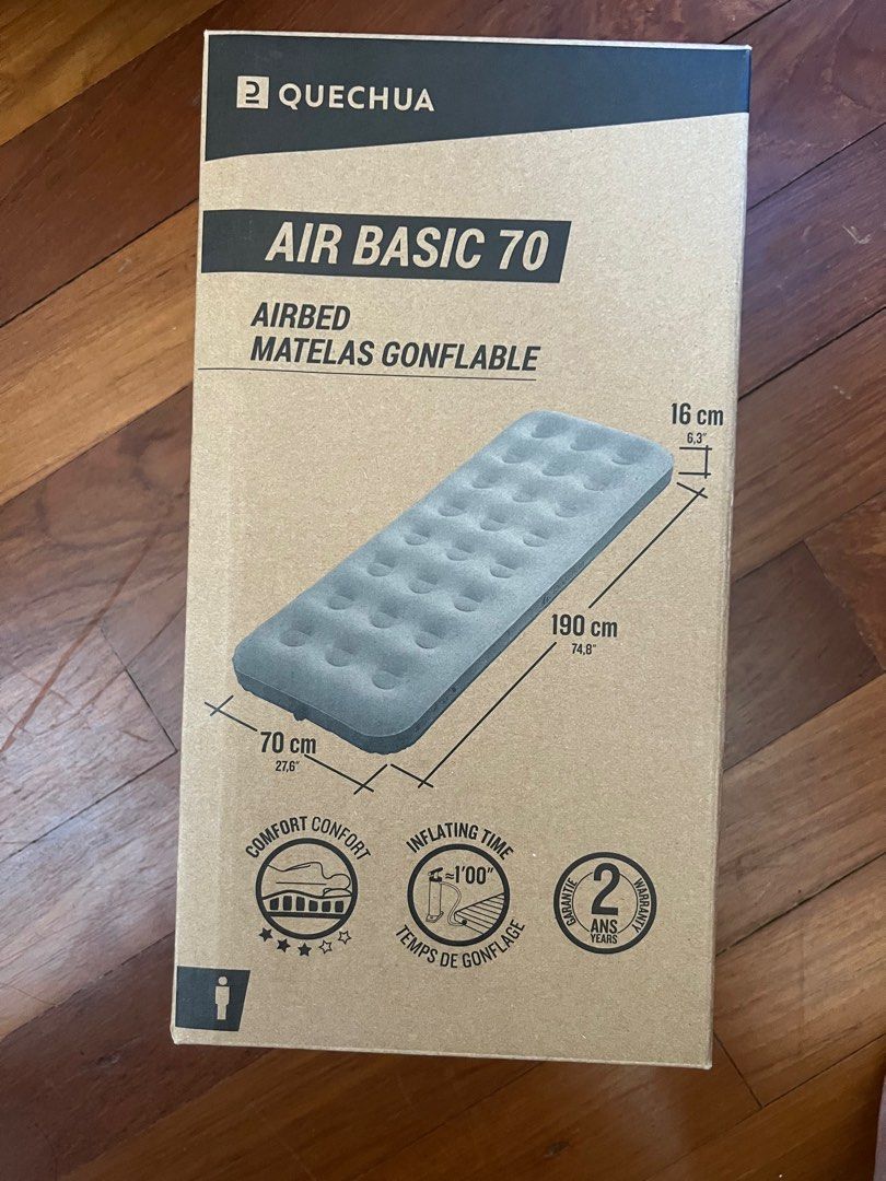 IKEA Inflatable mattress and pump, Furniture & Home Living, Bedding ...