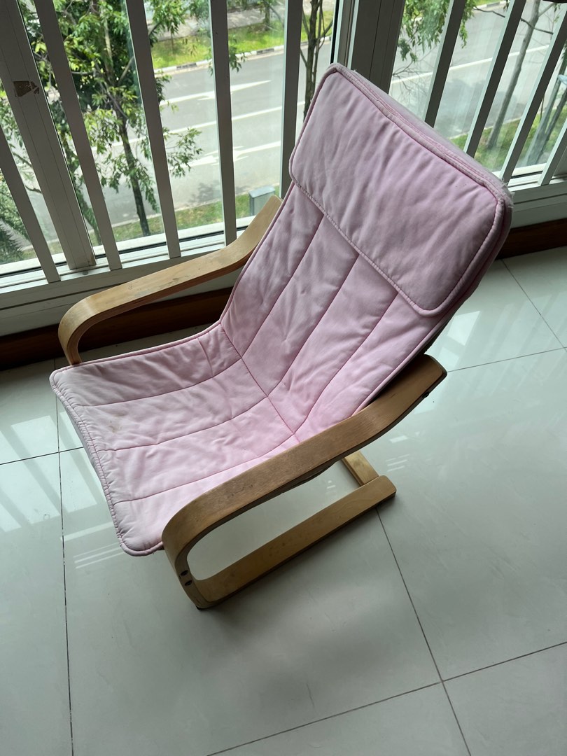 IKEA Poang Rocking Chair, Furniture & Home Living, Furniture, Chairs on ...