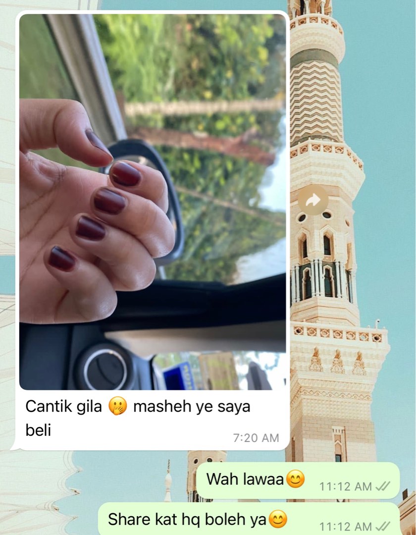 Innai Nunha Neelofa, Beauty & Personal Care, Hands & Nails on Carousell