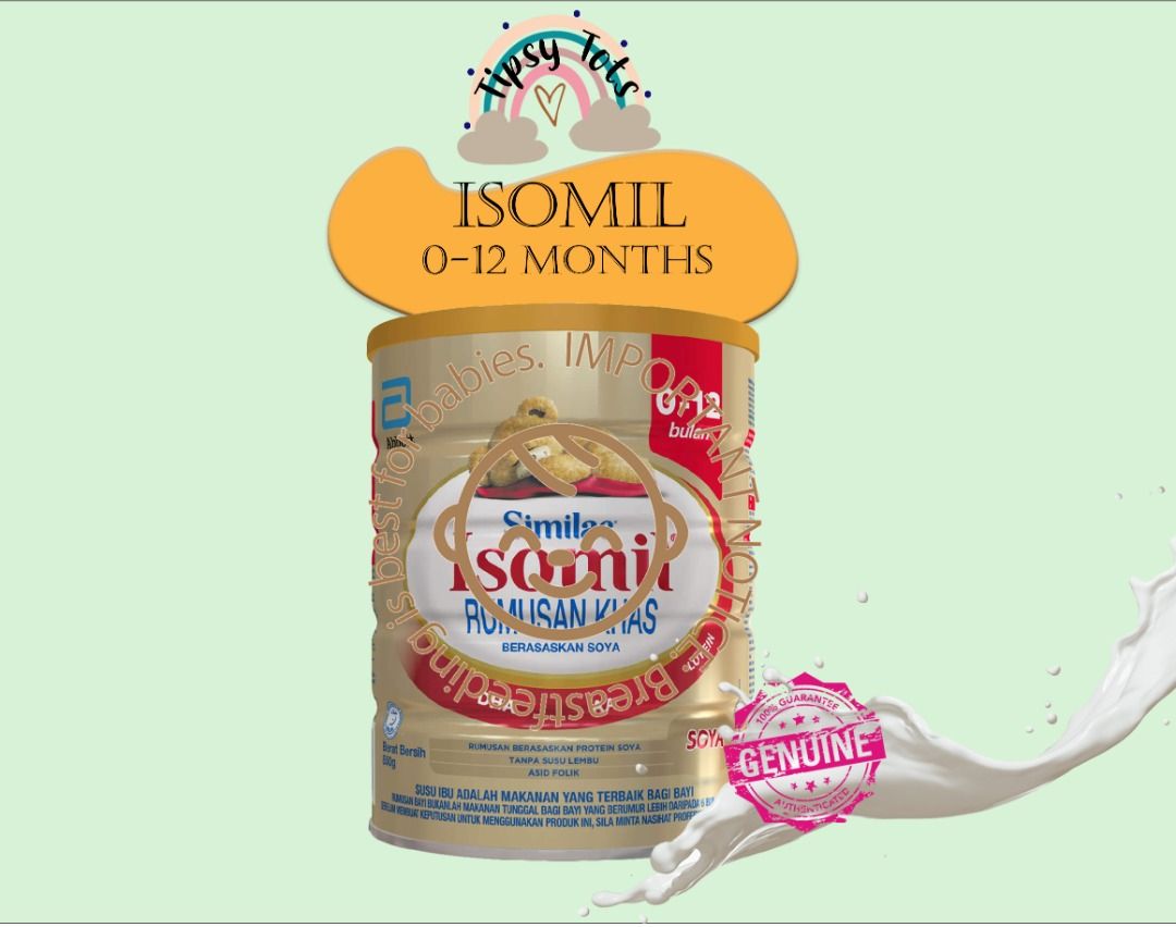 Isomil 850g (0-12m), Babies & Kids, Nursing & Feeding, Weaning ...