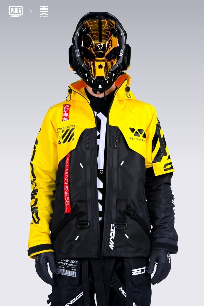(SOLD) Jaket M56 Machine56 x PUBGM Techwear machine 56 cyberpunk tech ...