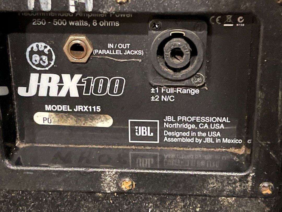 JBL JRX115 speaker, Audio, Soundbars, Speakers & Amplifiers on Carousell