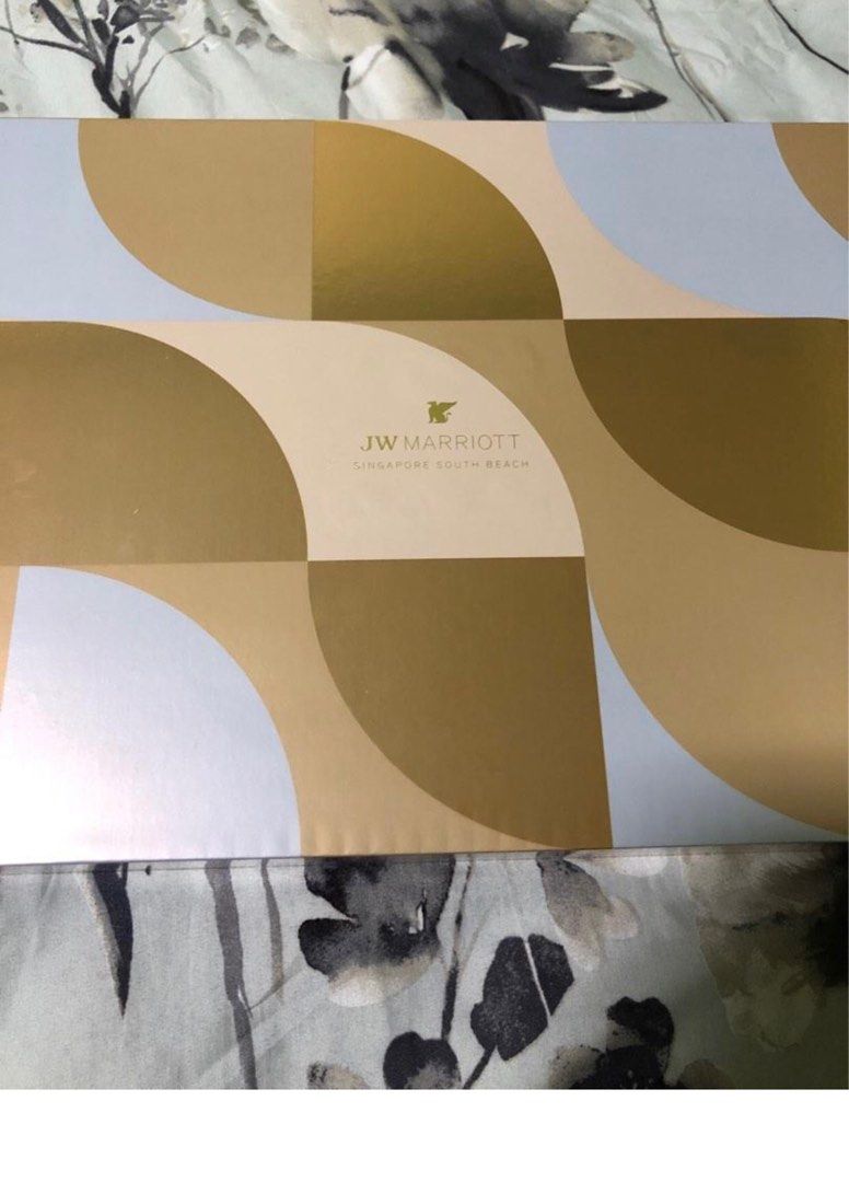 JW MARRIOTT mooncake box, Furniture & Home Living, Home Improvement ...