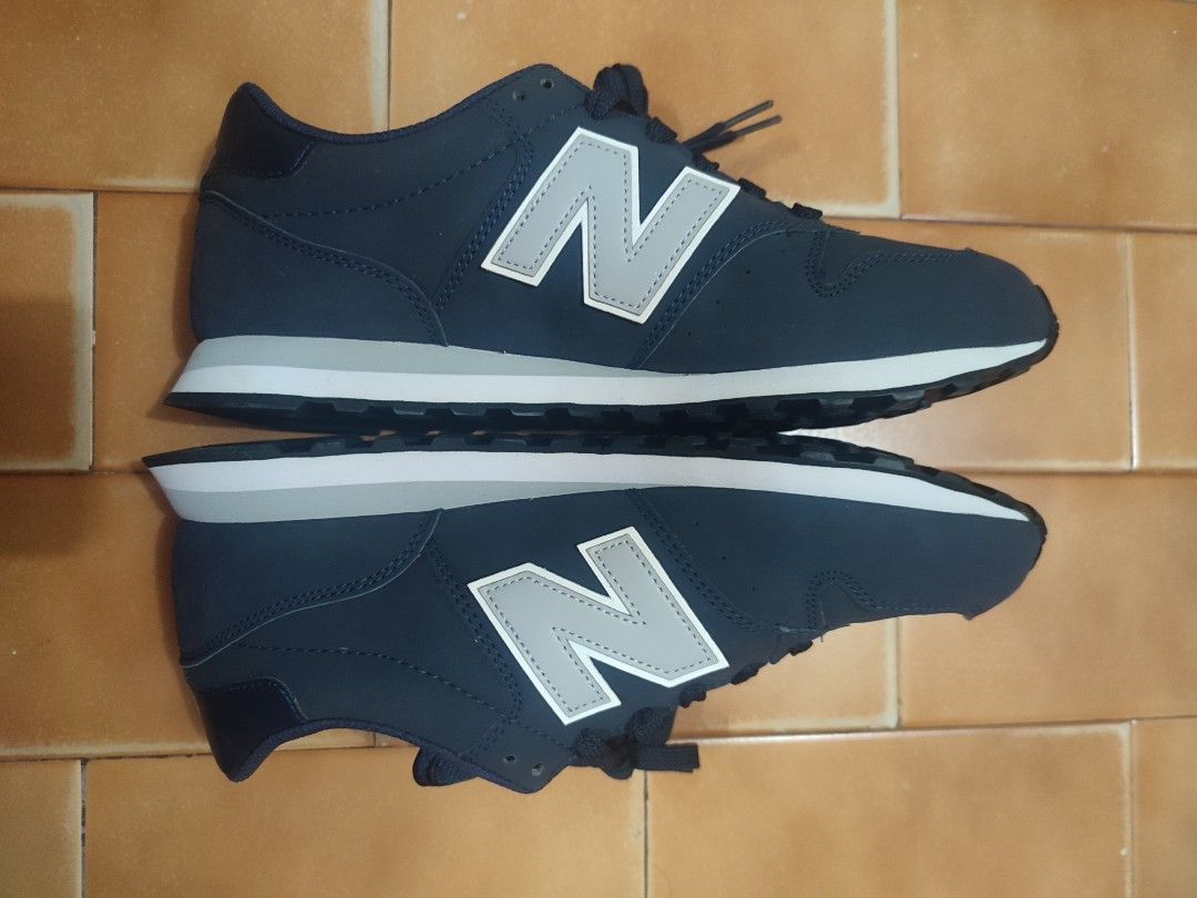 Kasut New Balance Navy Blue, Men's Fashion, Footwear, Sneakers on Carousell