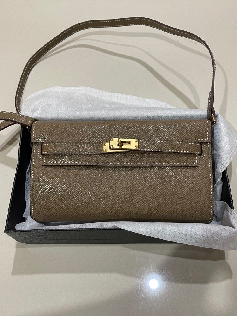 Kelly to go epsom, Fesyen Wanita, Tas & Dompet di Carousell