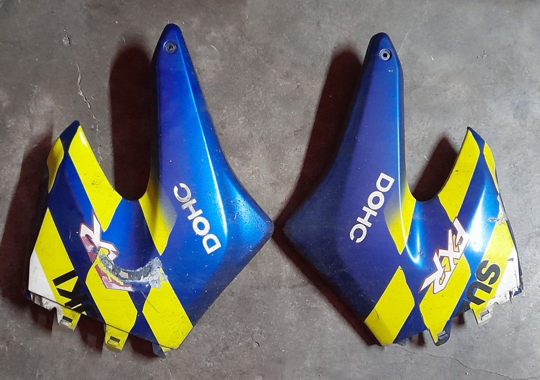 KEPUK FAIRING KIRIKANAN SUZUKI FXR 150 DOHC, Hobbies & Toys ...