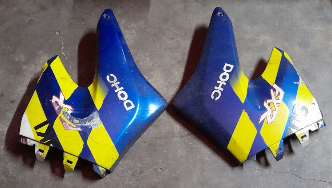 KEPUK FAIRING KIRIKANAN SUZUKI FXR 150 DOHC, Hobbies & Toys ...
