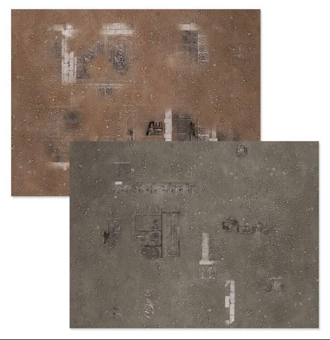 Kill Team Chalnath game board Killzone Warhammer 40k Double Sided 22x30 ...