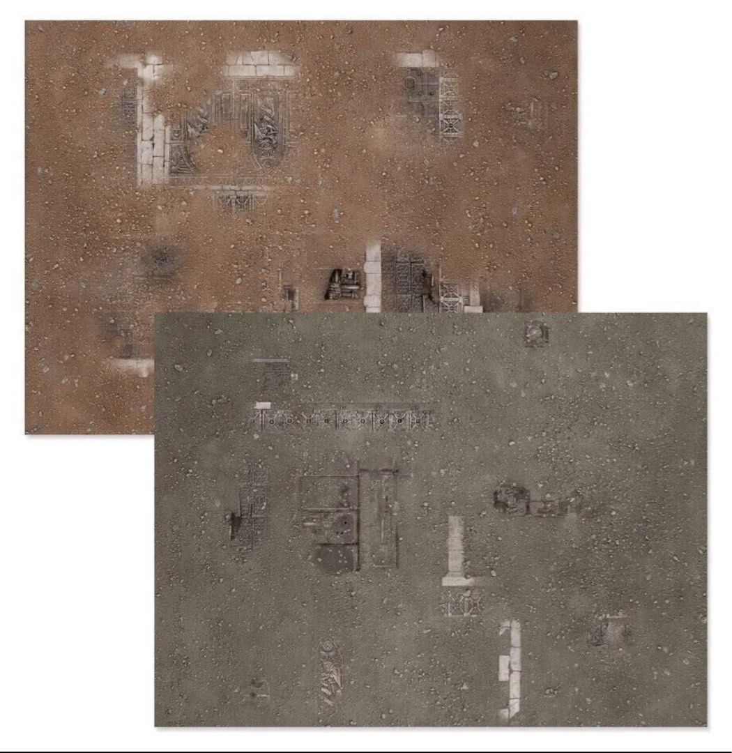 Kill Team Chalnath game board Killzone Warhammer 40k Double Sided 22x30 ...