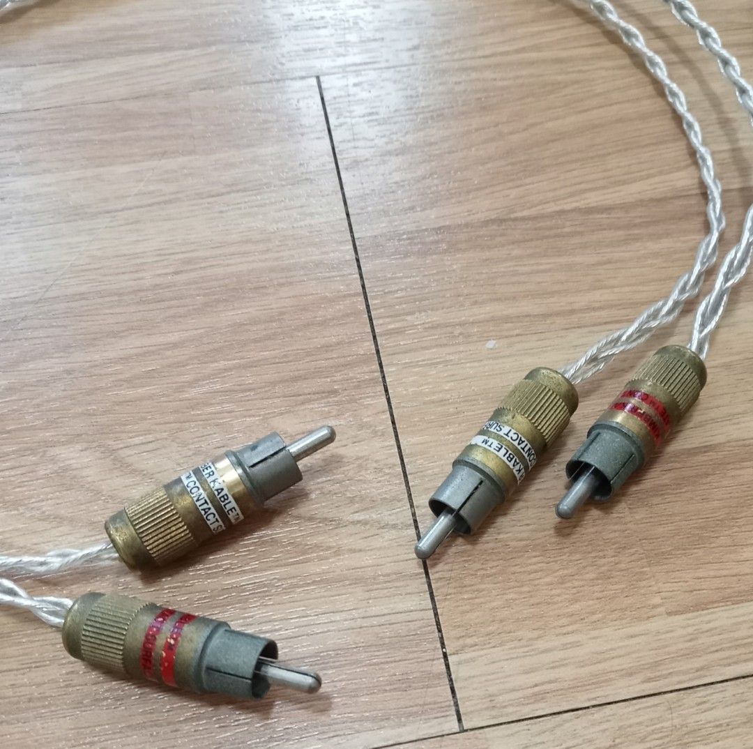 Kimber KCAG Pure Silver interconnect., Audio, Other Audio Equipment on ...