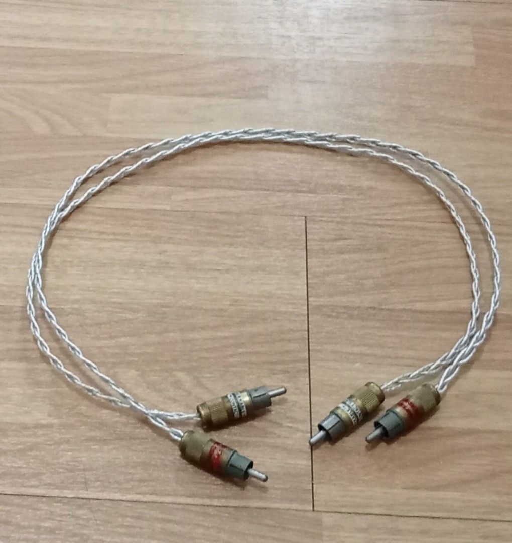 Kimber KCAG Pure Silver interconnect., Audio, Other Audio Equipment on ...