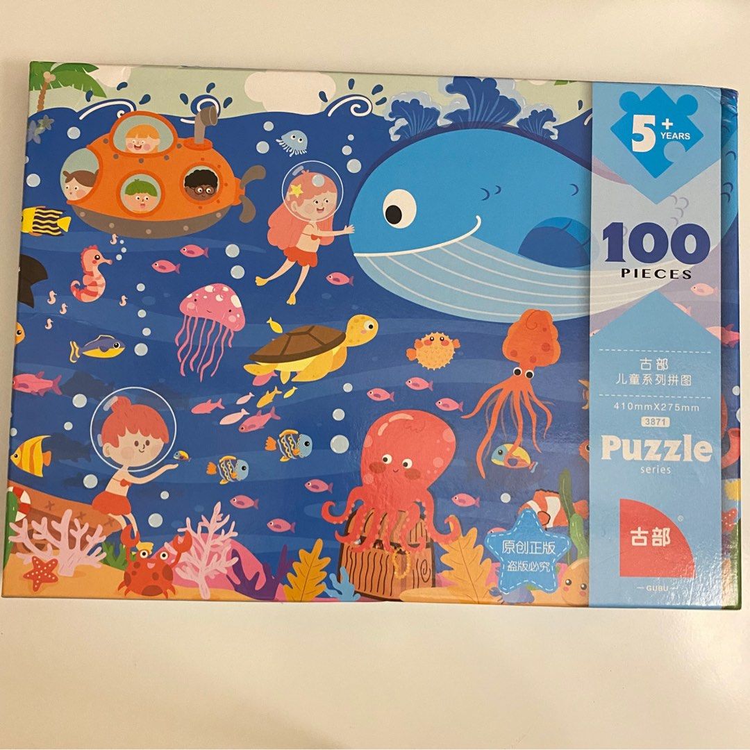 KKV 100 pieces puzzle untuk anak 5 tahun, Buku & Alat Tulis, Majalah ...