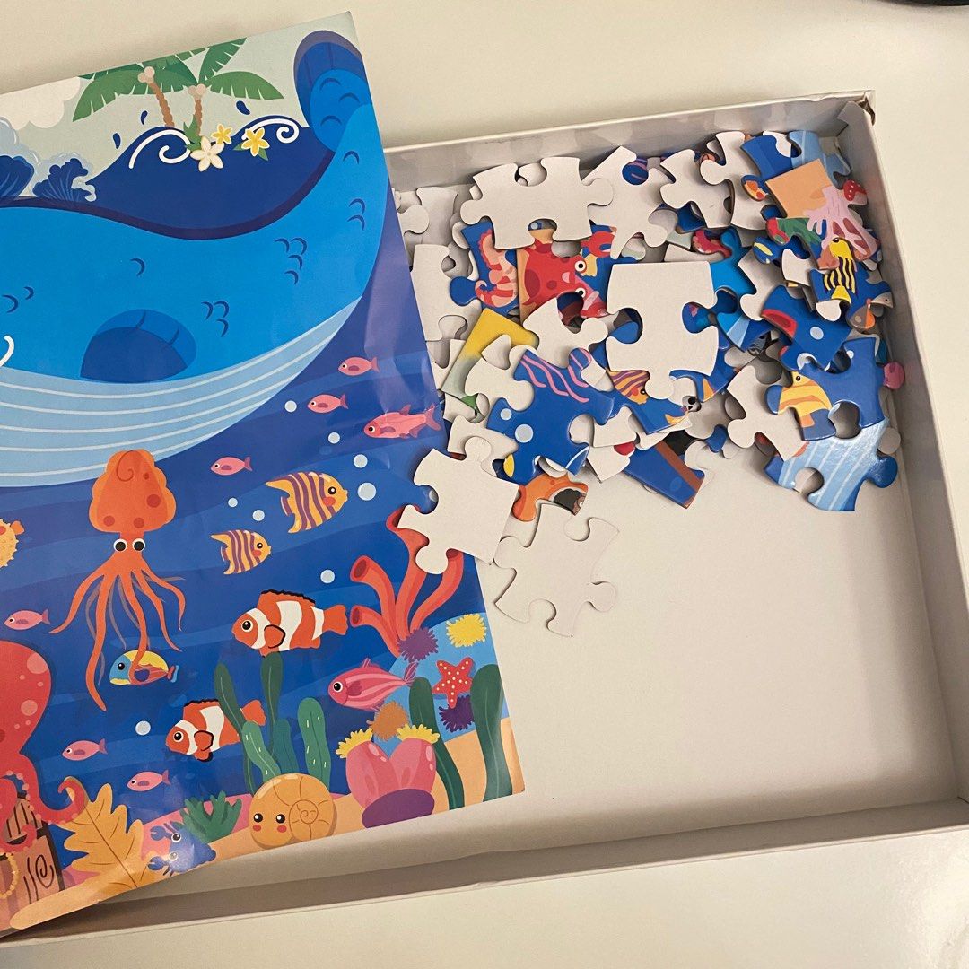 KKV 100 pieces puzzle untuk anak 5 tahun, Buku & Alat Tulis, Majalah ...