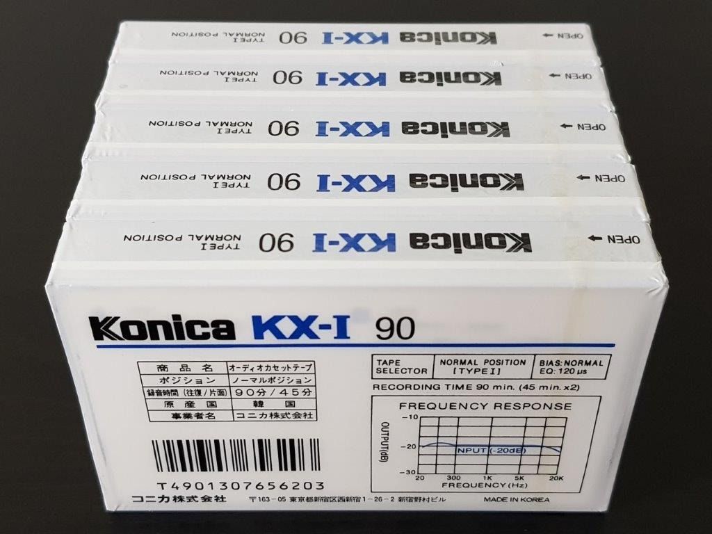 KONICA KX-I 90 TYPE-I Cassette Tapes, Audio, Other Audio Equipment on ...
