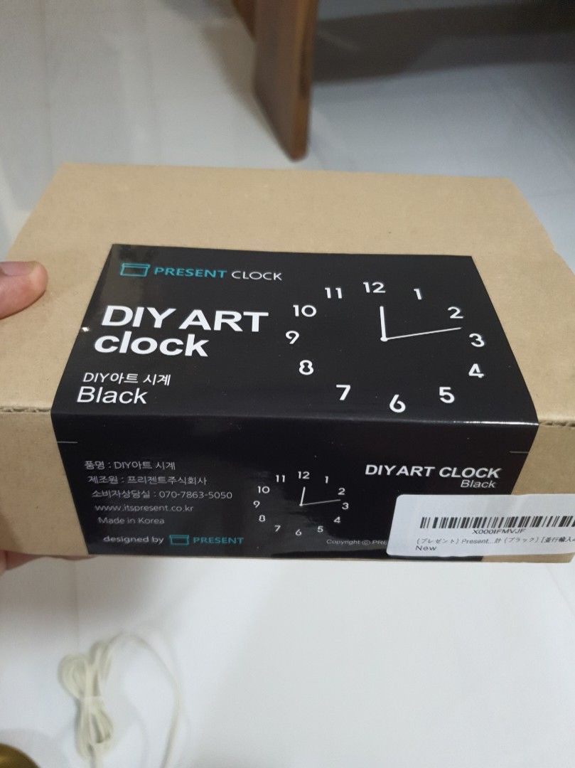 Korean DIY Clock, Furniture & Home Living, Home Decor Accessories ...